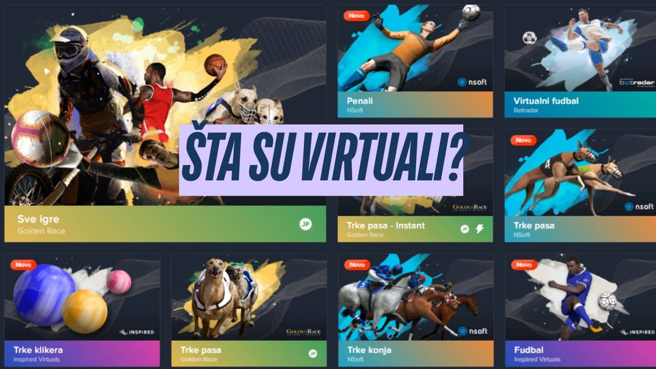 Šta su virtuali u kladionici i kako se igraju - kladomat.com